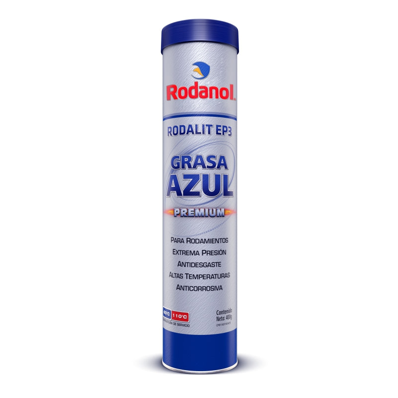 GRASA RODANOL, Rodalit EP-3 Azul, presentación en cartucho. 400 gr ...